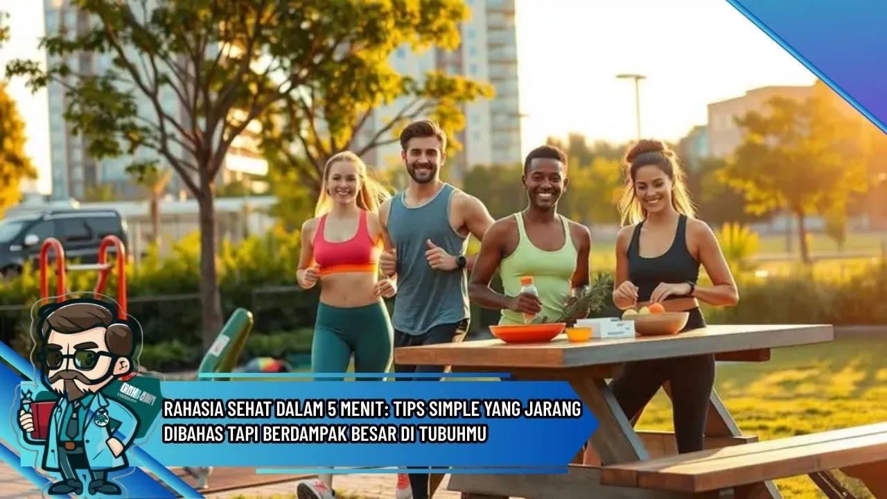 Rahasia Sehat Dalam 5 Menit: Tips Simple yang Jarang Dibahas Tapi ...